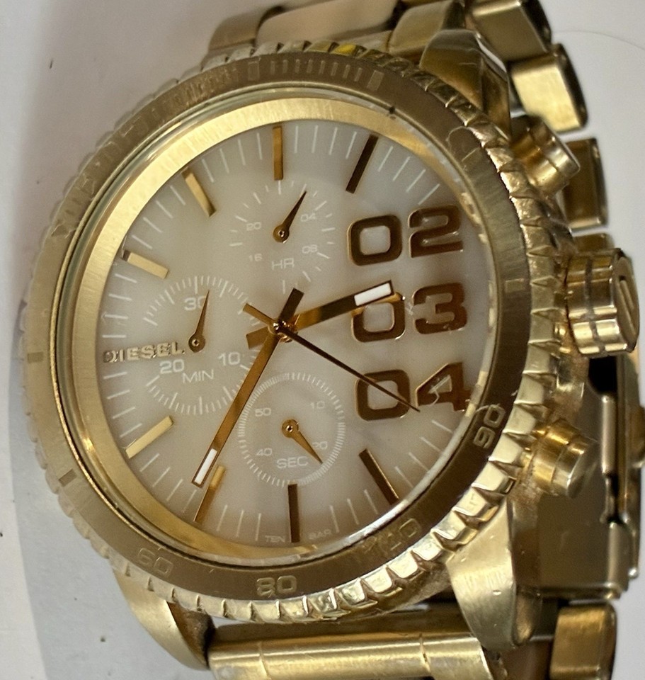 Diesel Mens Running Chronograph Watch DZ-5387 | eBay