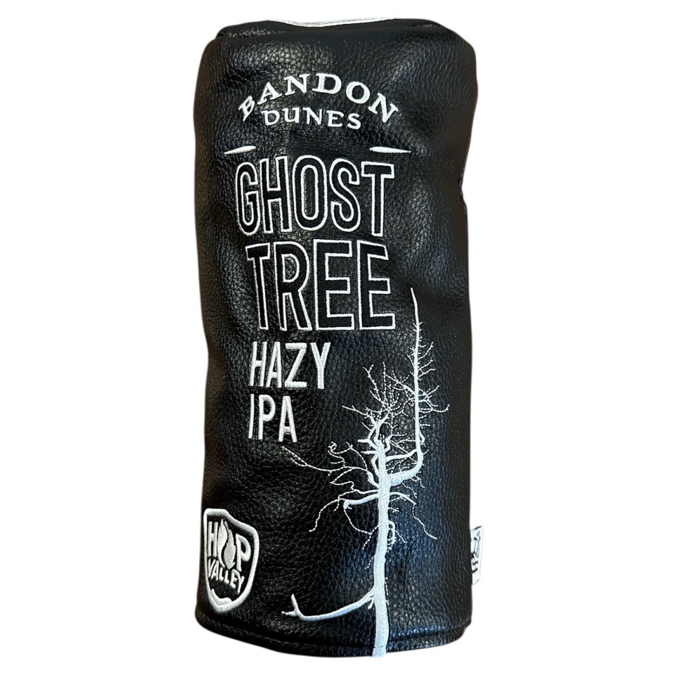 Bandon Dunes GHOST TREE PRG Hop Valley Black Golf Head Cover New ...