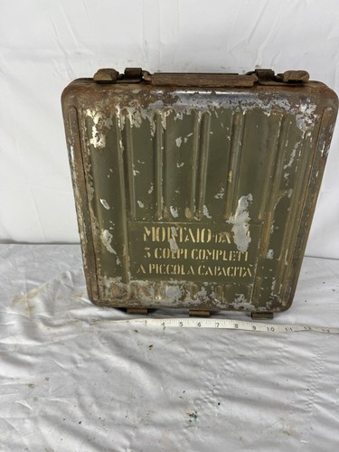 WW2 GERMAN/ ITALIAN MORTAR AMMO CASE WW2 81mm Model 35 Mortar Can | eBay