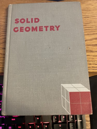 Solid Geometry Book | eBay