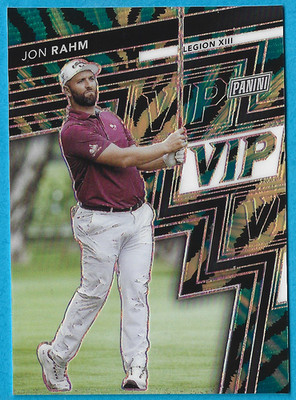 2025 Panini Jon Rahm National VIP Gold Packs Baja Tiger Striped Prizm ...