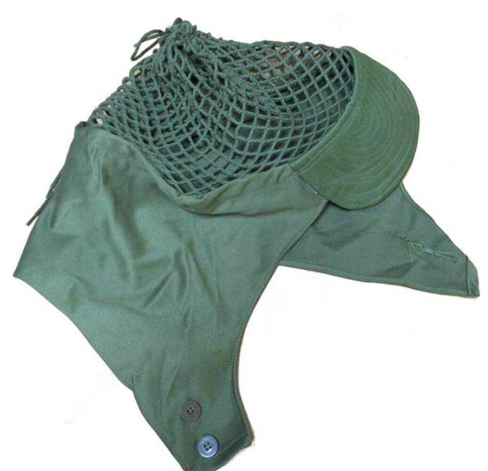 Swedish Army Helmet Net Cover - OD GREEN New Genuine European Military ...