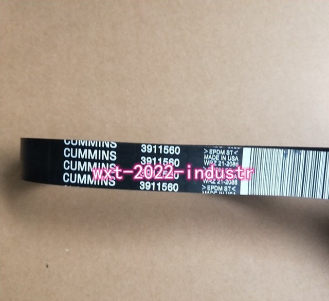 ORIGINAL CUMMINS ENGINE COMPANY FAN BELT No. 3911560 WRZ MADE IN U.S.A ...