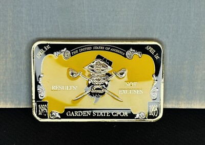 Garden State Chief Petty Officer Challenge Coin US Navy USN CPO Goat | eBay
