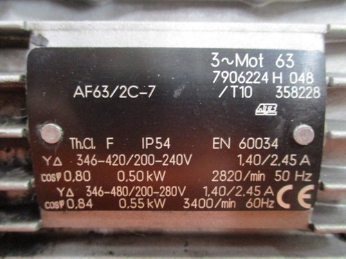ATB Motor AF63/2C-7 for sale online | eBay