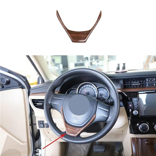 Trim Car Steering Wheel U-Type Panel Cover For Toyota Corolla 14-2018 ...