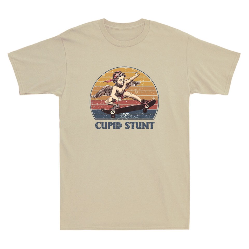 Cupid Stunt Funny Meme Sarcastic Humor Embarrassing Quote Vintage Men's ...