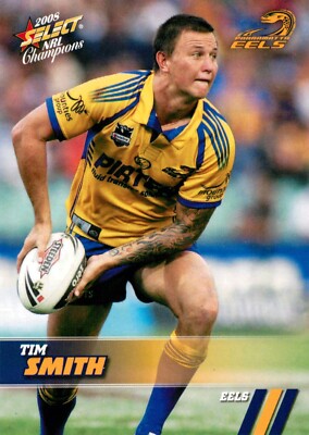 2008 PARRAMATTA EELS NRL Card LUKE BURT Centenary | eBay Australia