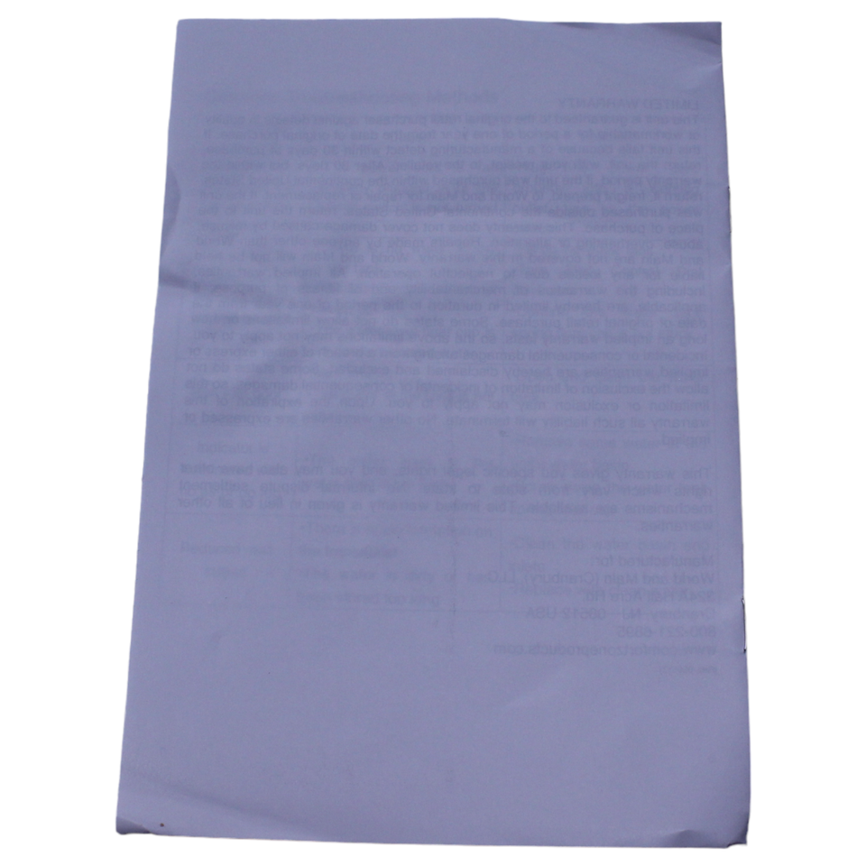 Intertek Comfort Zone Ultrasonic Cool Mist Humidifier Manual Model No ...