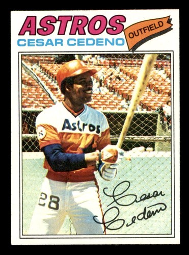 1977 Topps Baseball #90 Cesar Cedeno NM/MT *d4 | eBay