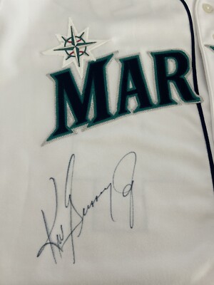 KEN GRIFFEY JR AUTO AUTOGRAPH SIGNED DIAMOND COLLECTION JERSEY MARINERS ...