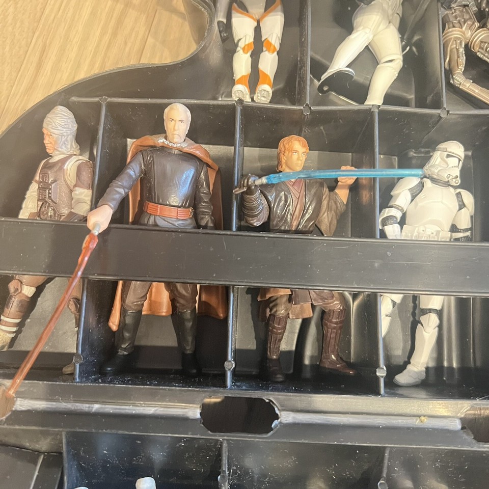 Star Wars Darth Vader Action Figure Carry Case W Figures Accessories ...
