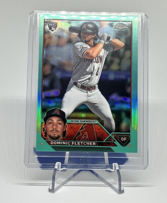 Topps Chrome Update Baseball 2023 Dominic Fletcher Rookie Aqua ...