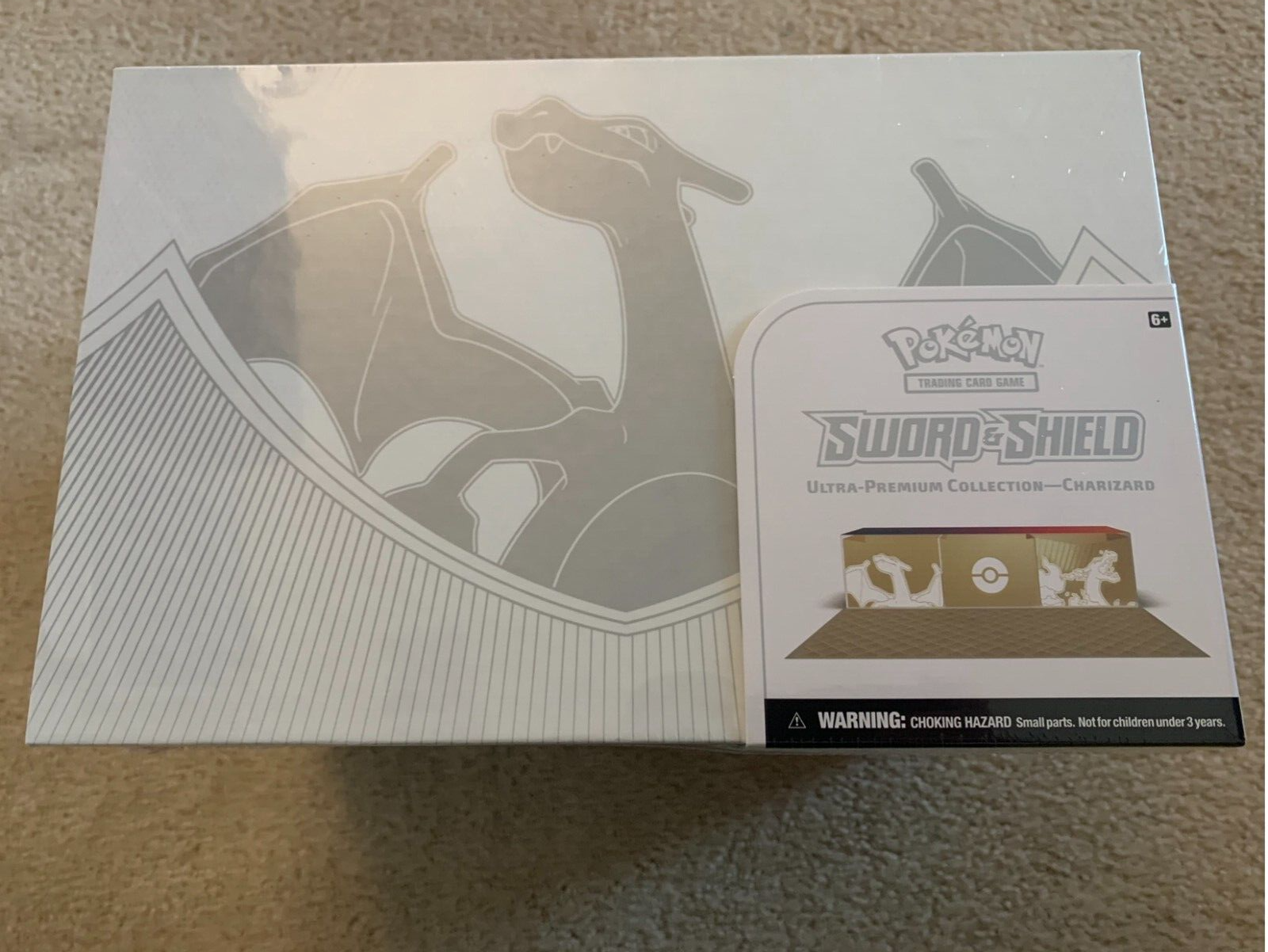 CHARIZARD UPC Pokemon TCG: Sword and Shield Ultra Premium Collection | eBay