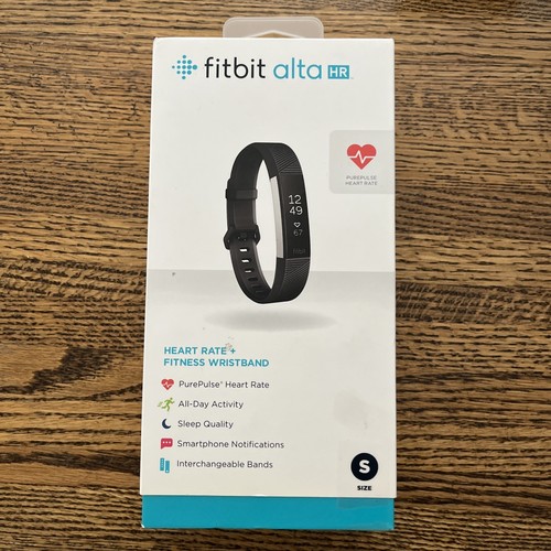BRAND NEW SEALED Fitbit Alta HR Activity Tracker Black Size Smal | eBay