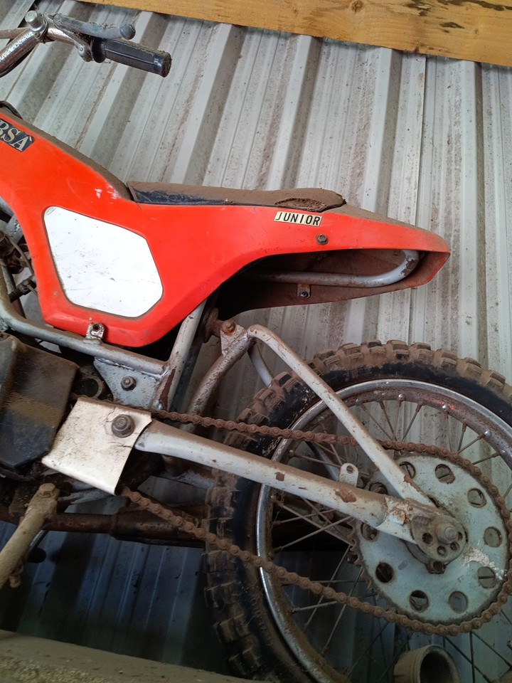 Bsa Junior Vintage 50cc Motorcycle | eBay UK