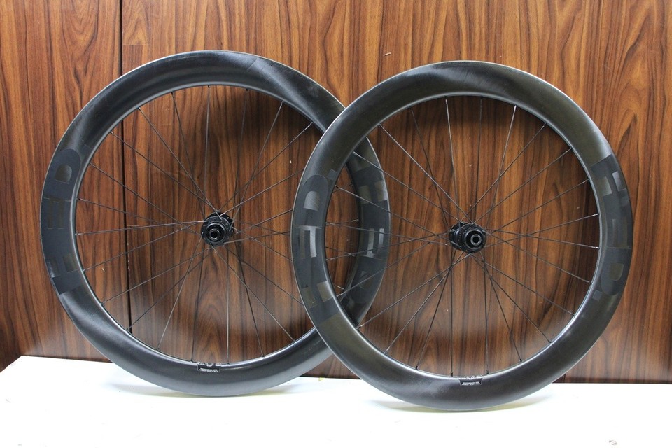 HED Vanquish RS6 Pro Disc Carbon Wheelset Clincher Tubeless Shimano ...