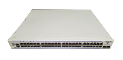⭐ Alcatel-Lucent OS6450-P48 OmniSwitch 48x10/100/1000 Gigabit POE 2xSFP ...