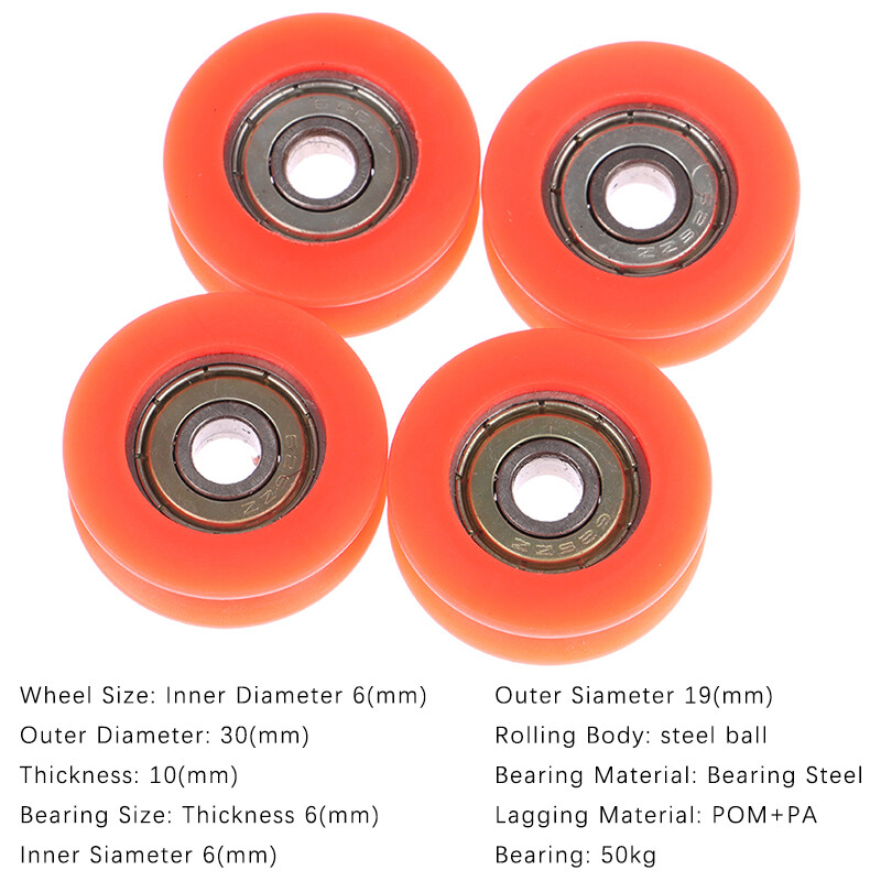 Miniature Bearing Pulley Concave Pulley Sliding Door Pulley Furniture ...