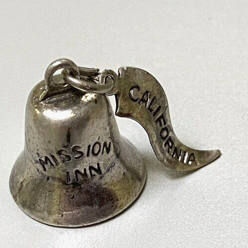 Vintage Mission Inn Bell Riverside California Sterling Silver Bracelet ...