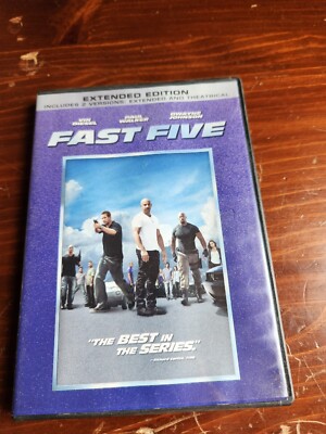 Fast Five (DVD, 2011, Rated/Unrated) 25192076480| eBay