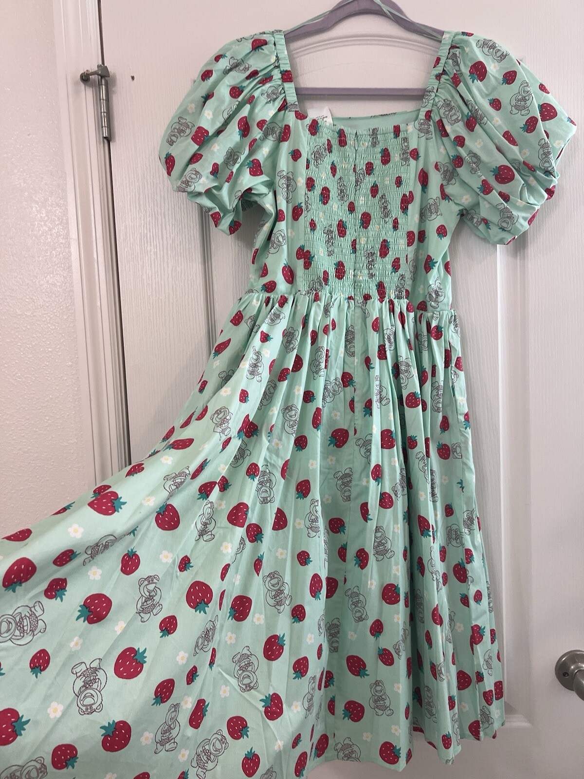 Disney Dress Shop Toy Story Lotso Dress Medium NWT