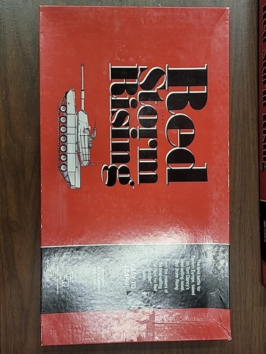 1989 Vintage RED STORM RISING Strategy Family Board Game - Tom Clancy ...