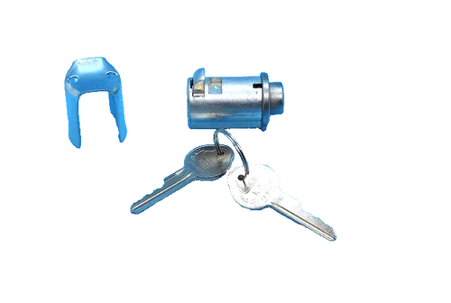 64 65 66 67 GTO Lemans Glove box lock 2 GM keys lock retainer and screw ...