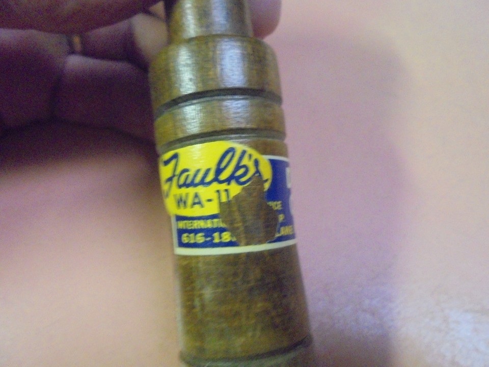 Vintage Faulk's Duck Call WA-11 | eBay