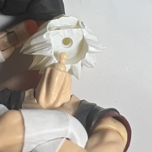 SH Figuarts Dragon Ball Z TK Diy TK Custom XX Vegito Ultra Instinct US ...