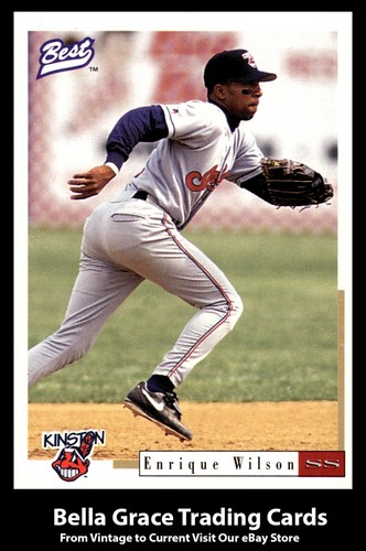 1996 Best Enrique Wilson #94 Canton-Akron Indians MLB Baseball | eBay