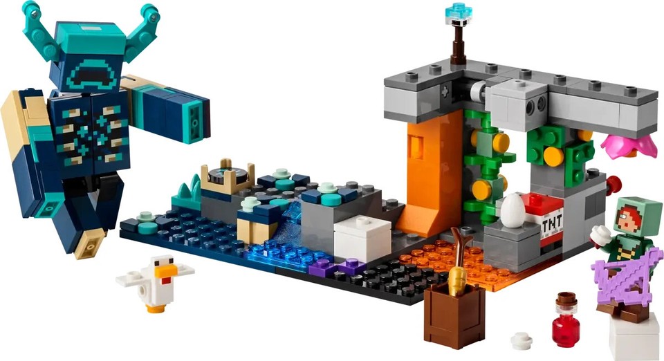 LEGO #21274 Warden Emerges Minecraft June-1 2025 REL New 238 Pcs 7 ...