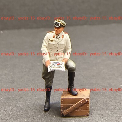 Homemade 1/72 Desert Fox Rommel Finished Model | eBay Australia