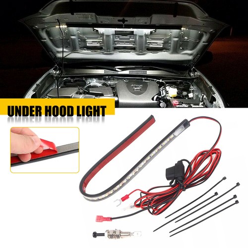 Universal LED Car Repair Truck Under Hood Engine Light Strip Kit For ...