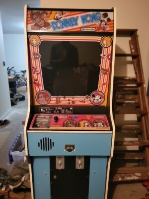 DONKEY KONG ARCADE MACHINE by NINTENDO 1981 (Excellent Condition) *RARE ...