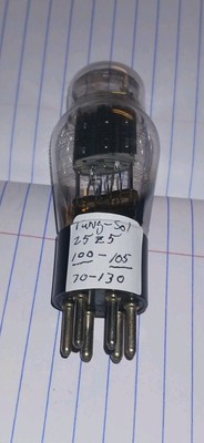 USED 25Z5 OLD RADIO RECTIFIER TUBE TEST GOOD | eBay