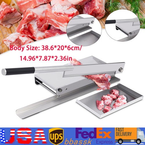 Heavy Duty Manual Meat Bone Cutter Chopper Chicken Cutting Machine with ...