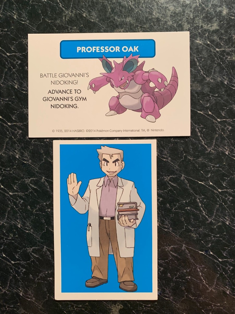 Pokemon Professor Oak Battle
