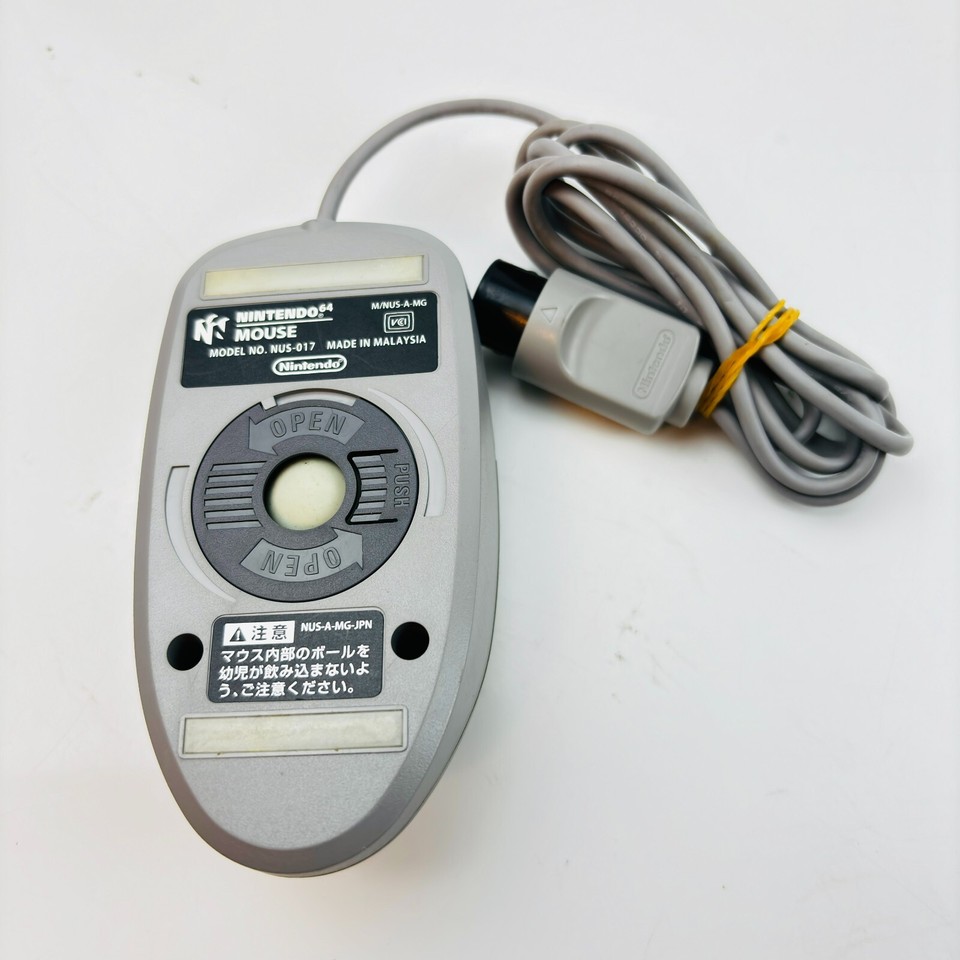 Nintendo Mario Artist Paint Studio Mouse Set 64DD N64 Disk Drive W/box ...