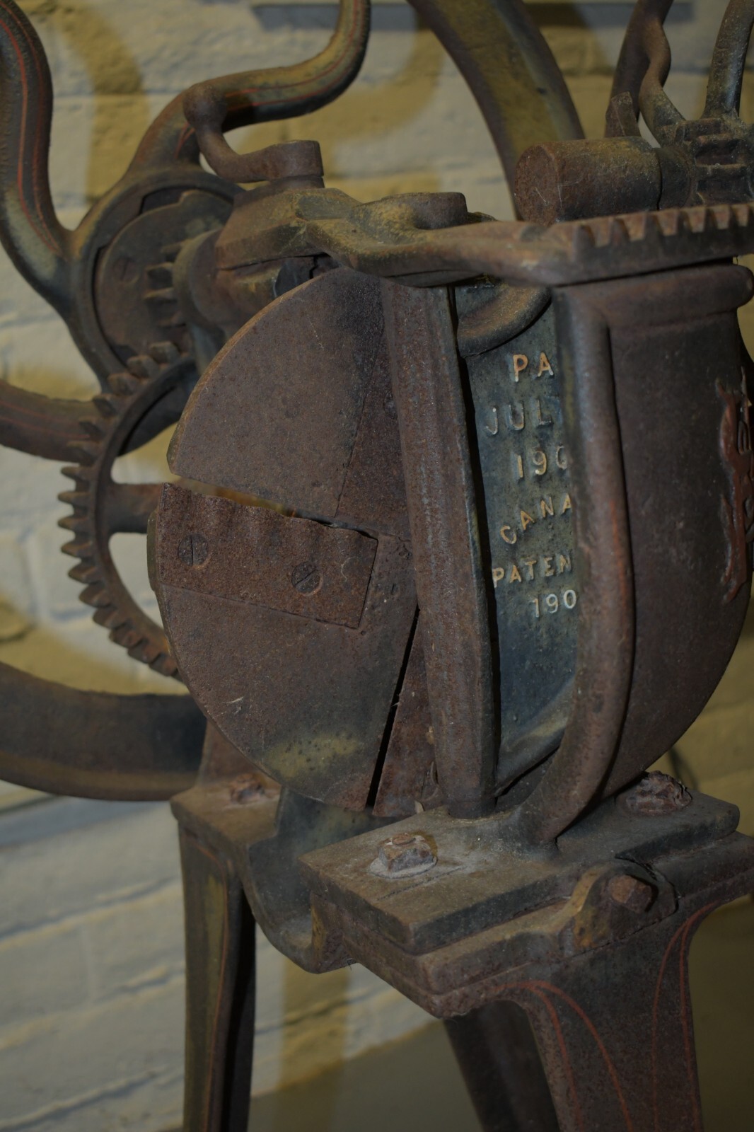 Antique 1901 Humphrey & Sons Bone Grinder Cutter Cast Iron PICK-UP ONLY ...