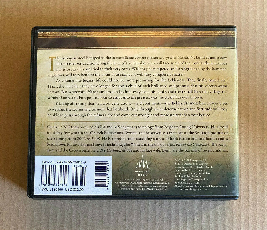 A Rising Generation by Gerald Lund - LDS Audiobook on CD (Fire and ...
