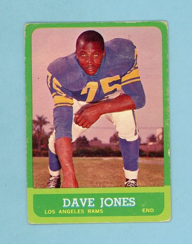 1963 Topps #44 Deacon Jones Los Angeles Rams Rookie Football Card VG | eBay