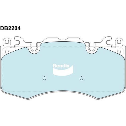 Bendix EURO Brake Pad Set Front DB2204 EURO+ | eBay