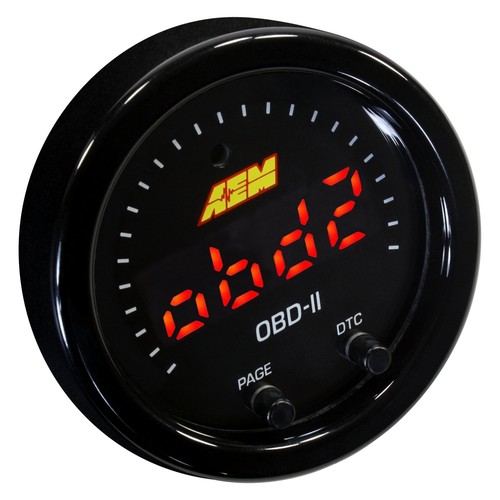 AEM Performance Electronics 30-0311 X-Series 2-1/16" OBDII Gauge, Black 840879024567| eBay