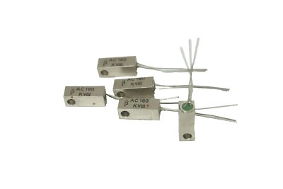 AC180 Germanium Transistor 32V-1.5A-0.3W (AC 180 / KVI, TO1) QTY- 2pcs ...