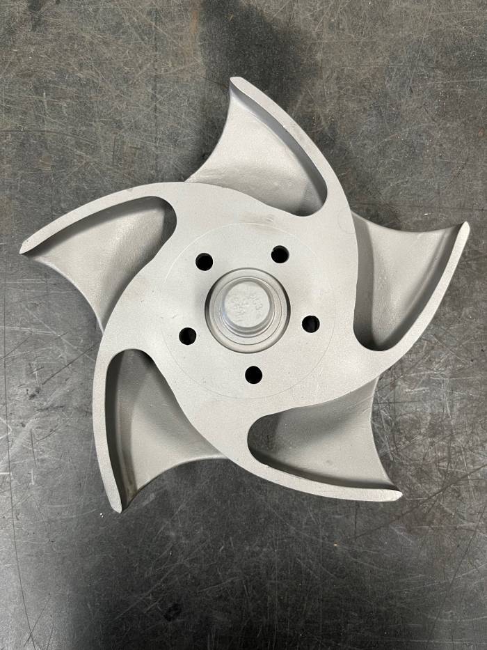 Durco 2K 4x3-10 ANSI Impeller, Hastelloy C, 10"dia, Pattern NO: 35641 ...
