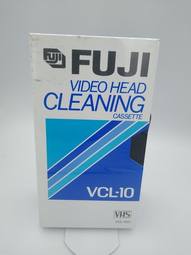 Fuji Video Head Cleaning Cassette VCL-10 VHS VCL-10U | eBay
