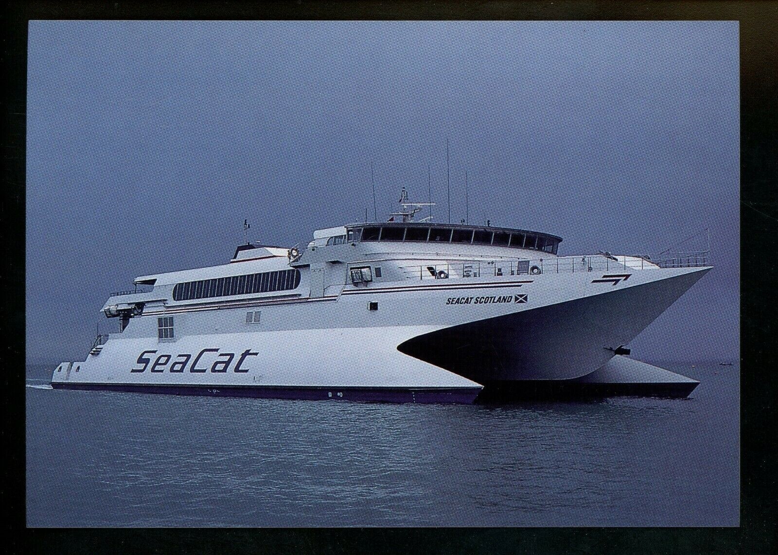 Ship postcard Chantry Classics Chrome S188 Seacat Scotland Hoverspeed ...