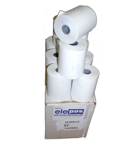 Till Rolls to Fit Sharp UP-820F , UP820F Cash Register - (20 Rolls ...