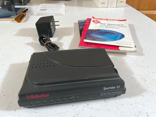 US Robotics Sportster Vi 28.8 kBaud Fax/Modem, complete | eBay